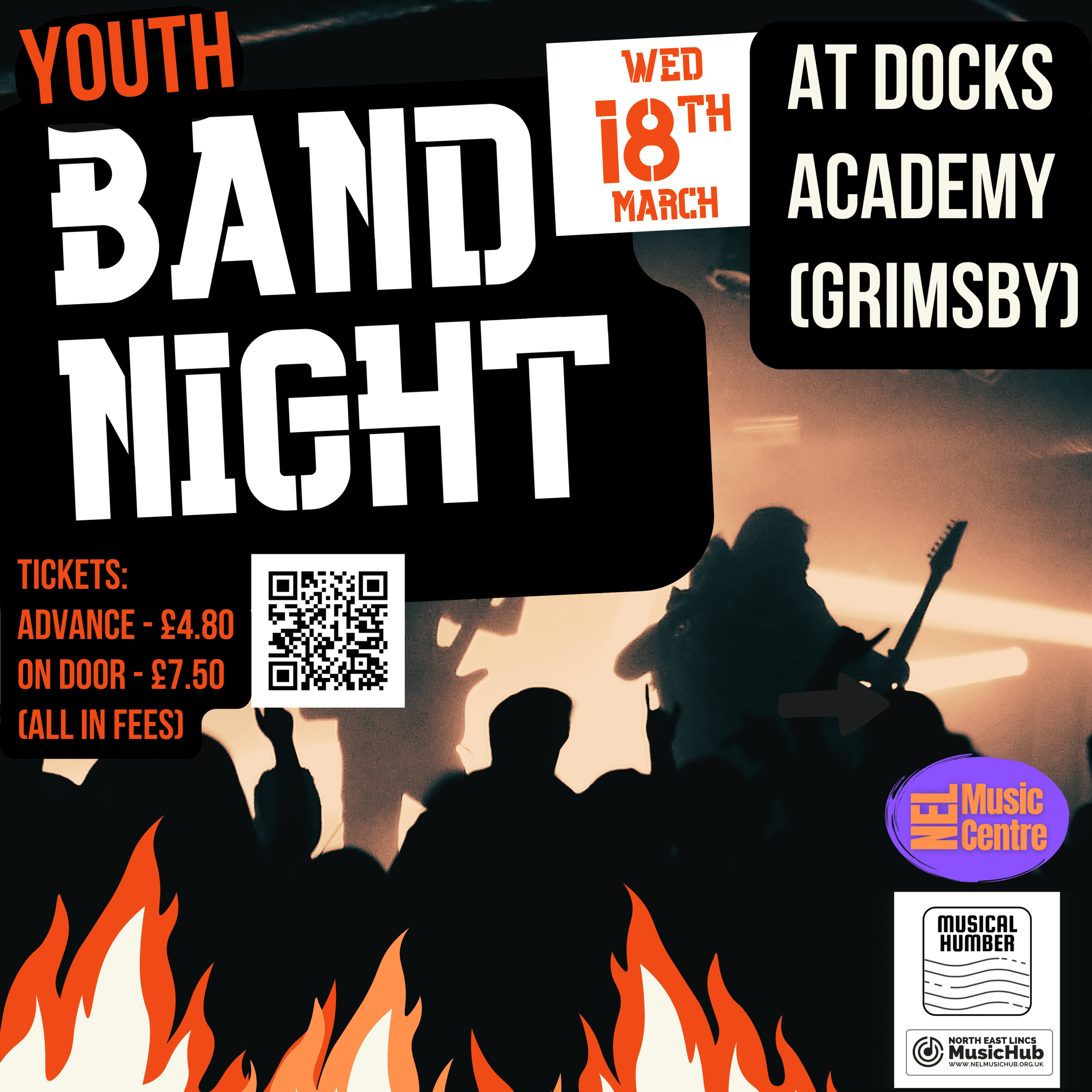 NEL Music Hub: Youth Band Night - Docks Academy
